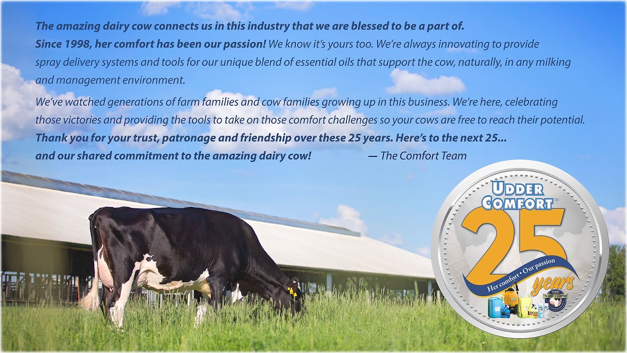 Udder Comfort: 25 years in 25 minutes! - YouTube