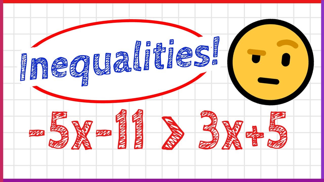 Solving Inequalities with Variables on Both Sides - YouTube