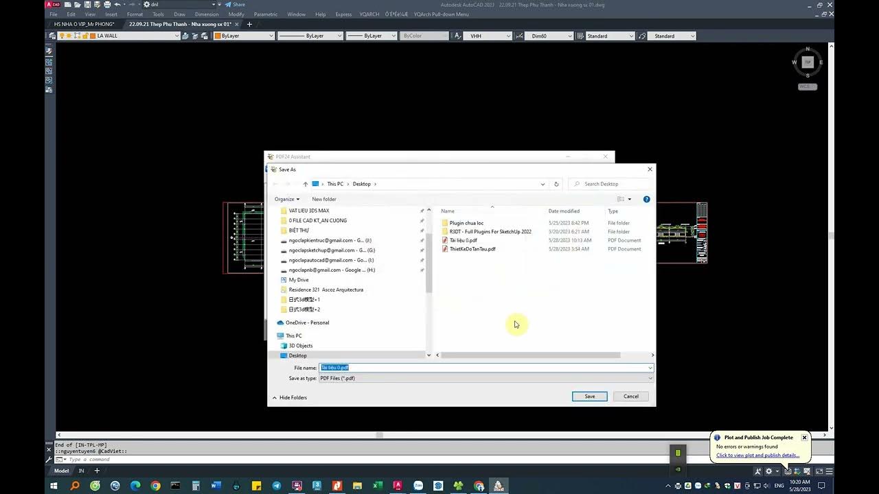 Lisp in nhanh trong autocad In TPL DNM In bang Block - YouTube