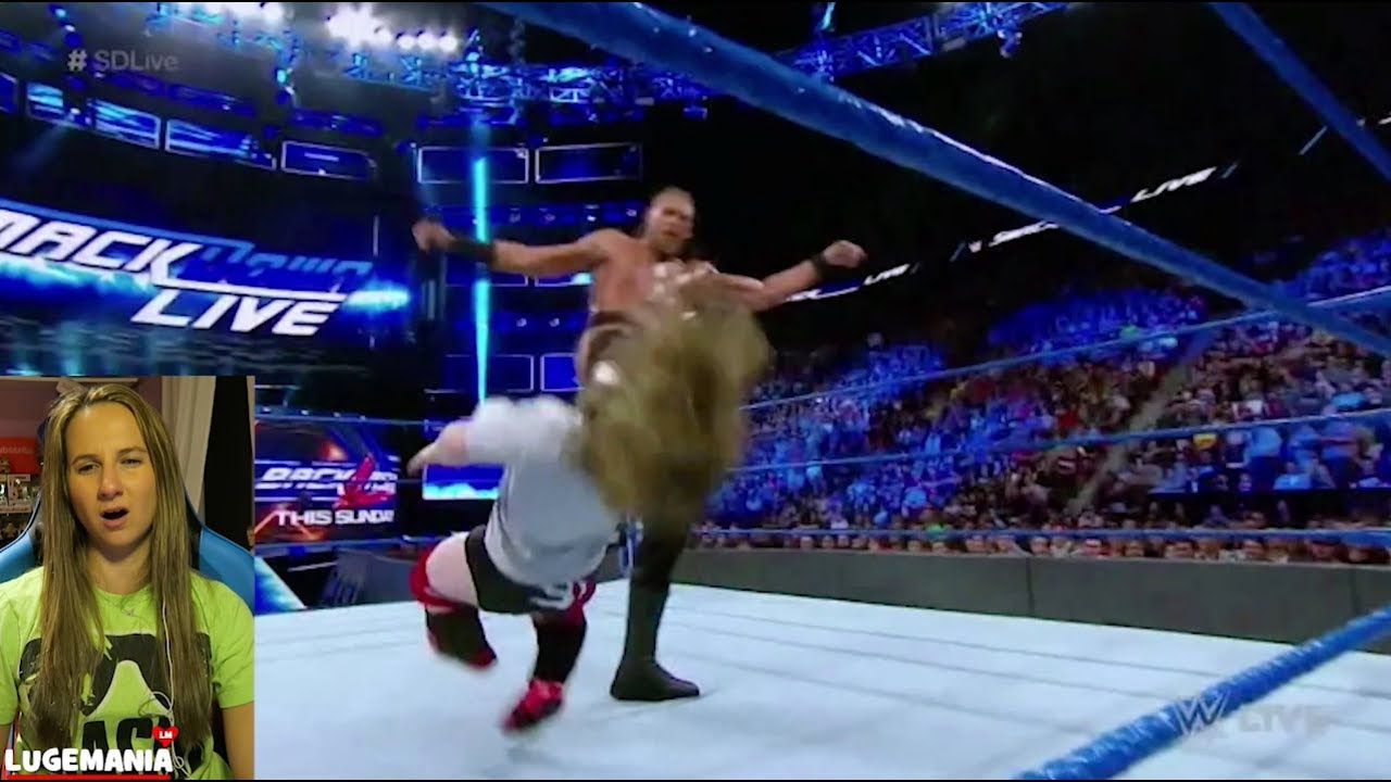 WWE Smackdown 5/1/18 Big Cass takes on mini Daniel Bryan - YouTube