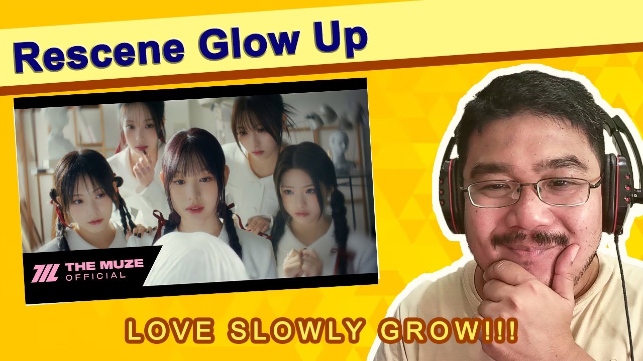 Reacting To Rescene (리센느)| Glow MV| Love Slowly Growl!!! - YouTube