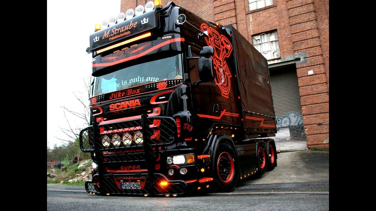 Scania R620 V8 "Black Orange Beast I" Freizeittechnologie Mathias ...