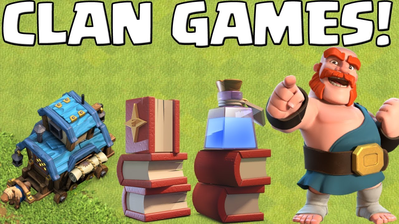 Clash of Clans ☆ Die Clanspiele! / Clan Games! ☆ Winter Update - YouTube