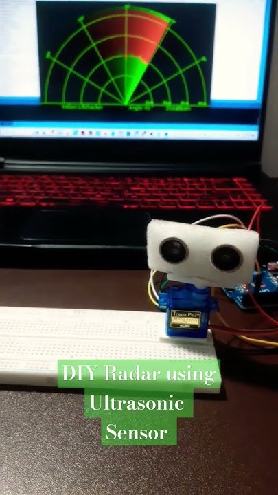 Diy Radar Using Ultrasonic Sensor Youtube