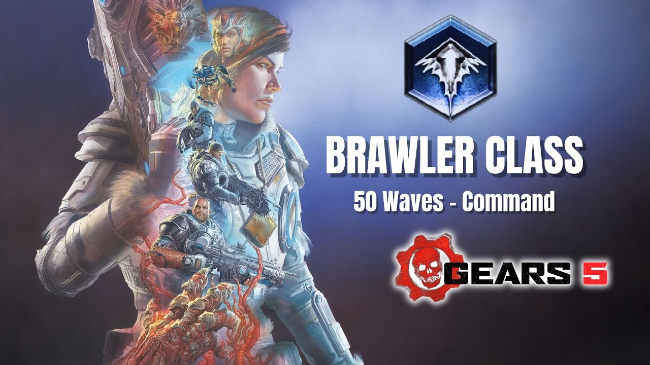 GEARS OF WAR 5 Horde Playthrough [Brawler Class - 50 Waves] - YouTube