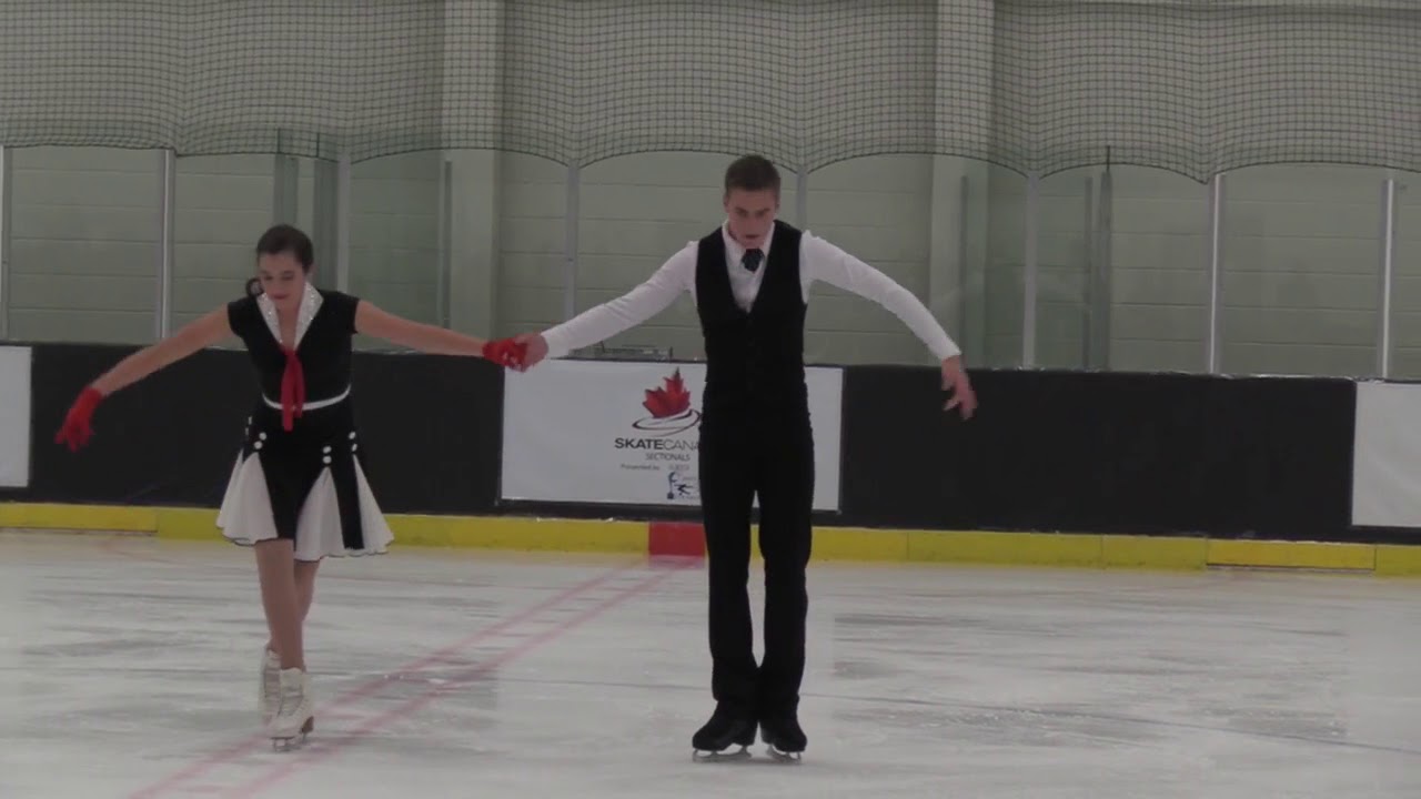 Juliette Shadid : Lucas Shadid - Pre-Novice Dance Free Dance - 2018 ...