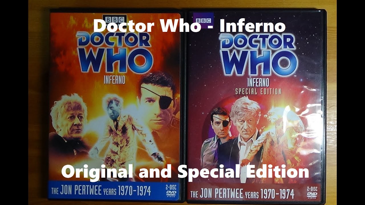 Doctor Who Inferno - Original and Special Edition DVDs - YouTube