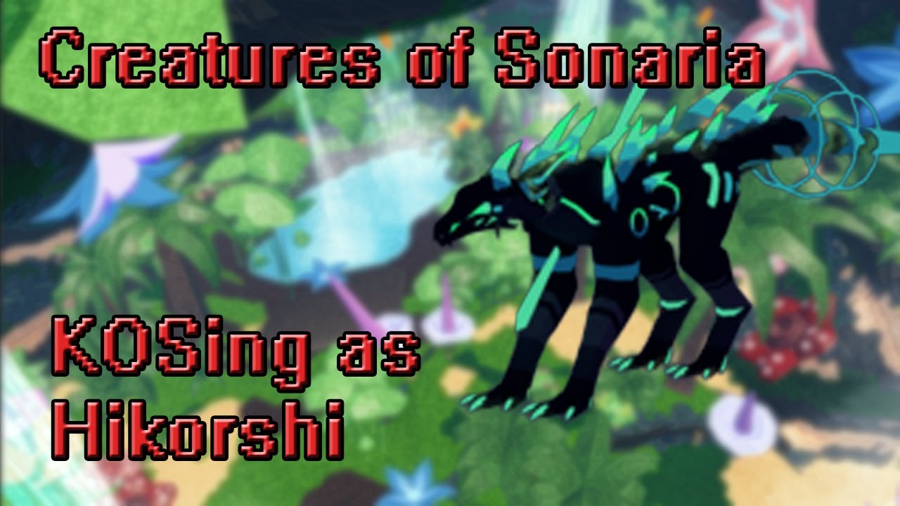 KOSing as Hikorshi in Creatures of Sonaria! - YouTube