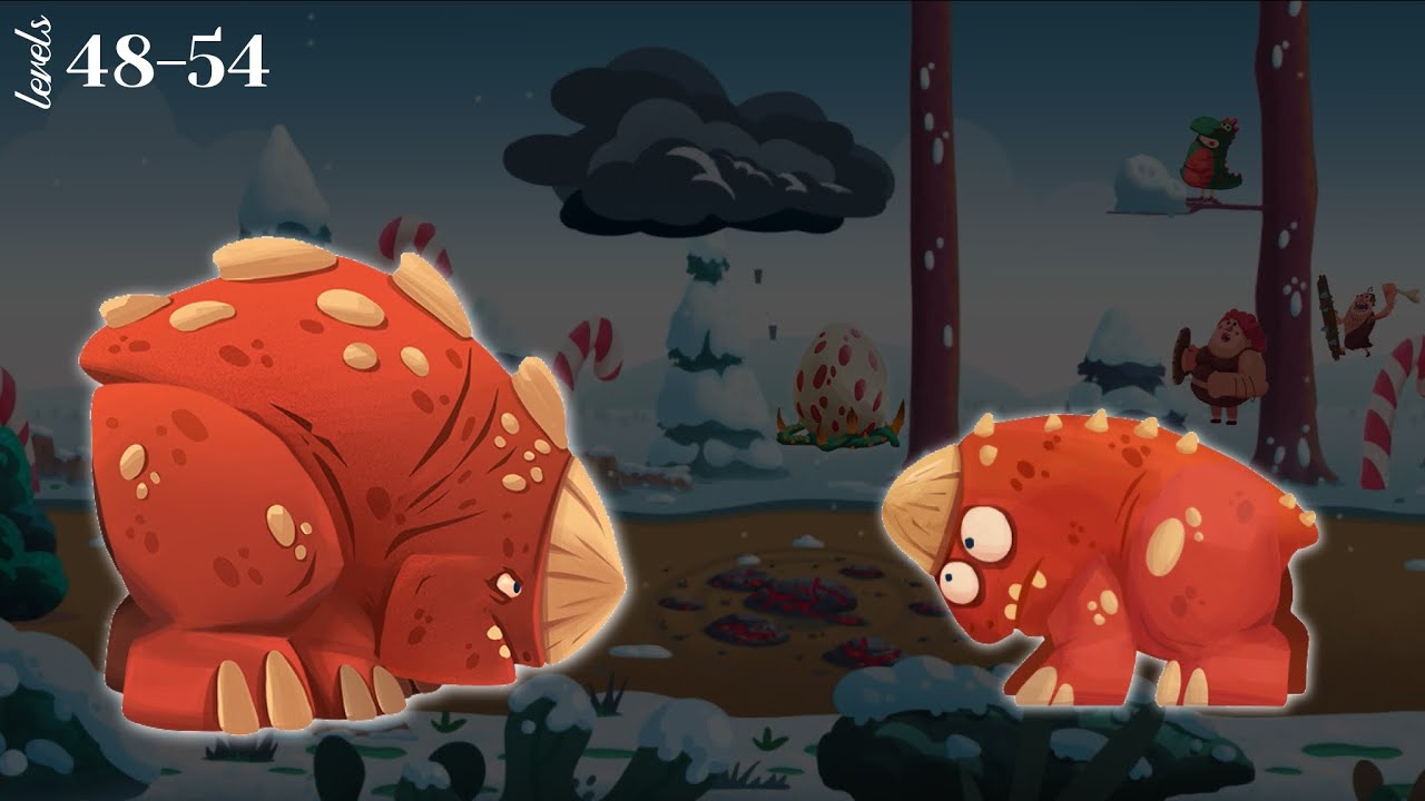 Dino bash Rocky and Rambo only gameplay (48-54 levels) - YouTube