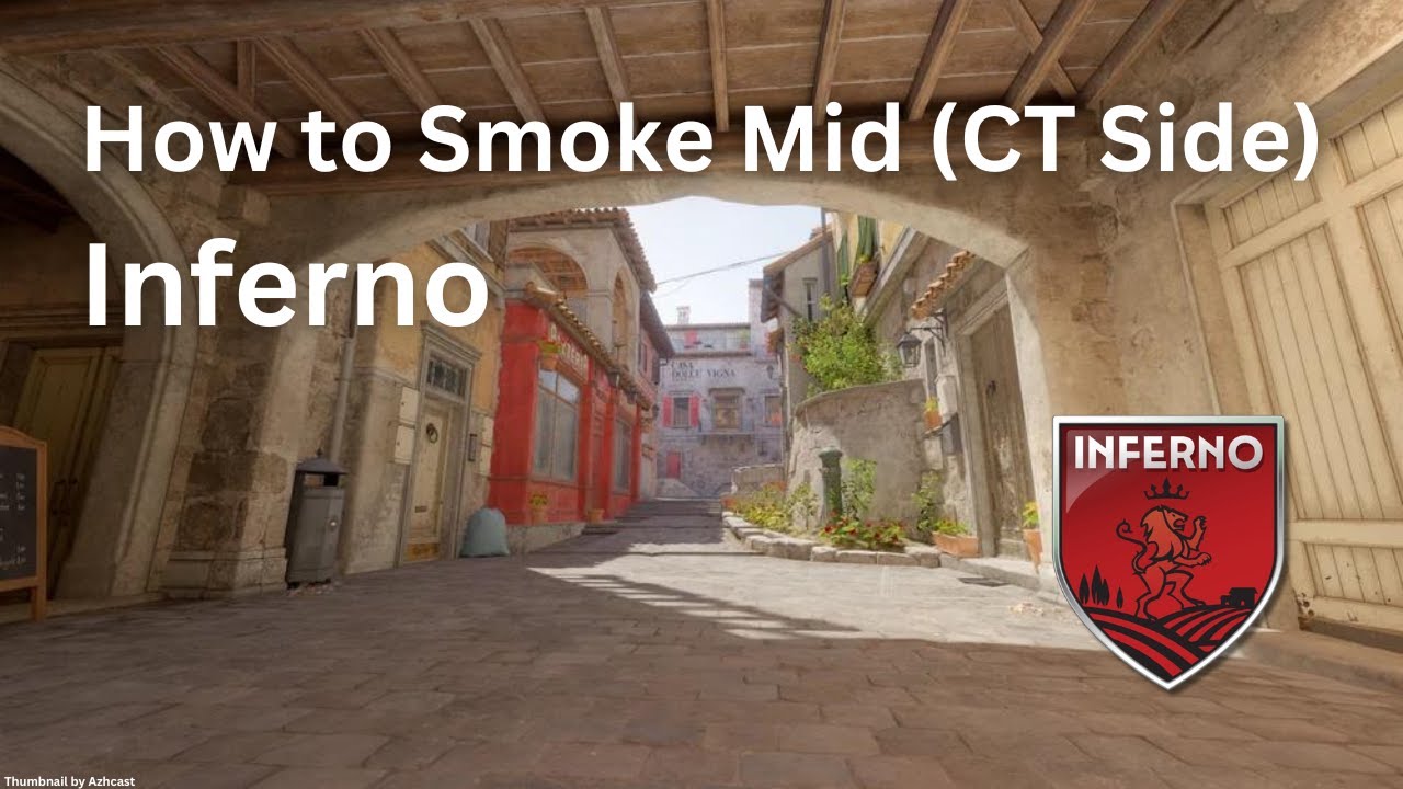 How to smoke mid on Inferno! (CT Side) - YouTube