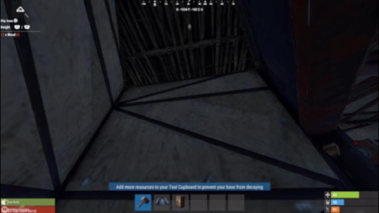 Floor stacked bunker base Rust console - YouTube