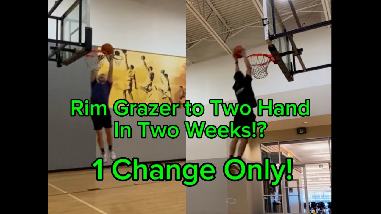 How I Flush Two Handed Dunk in 2 Weeks by Changing this 1 Thing - YouTube