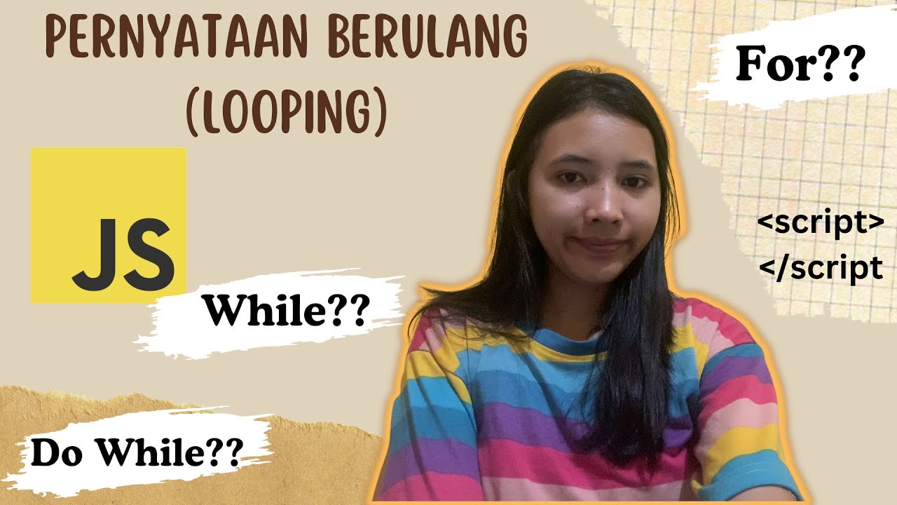 Belajar Java Script Pernyataan Berulang Looping Youtube 6033
