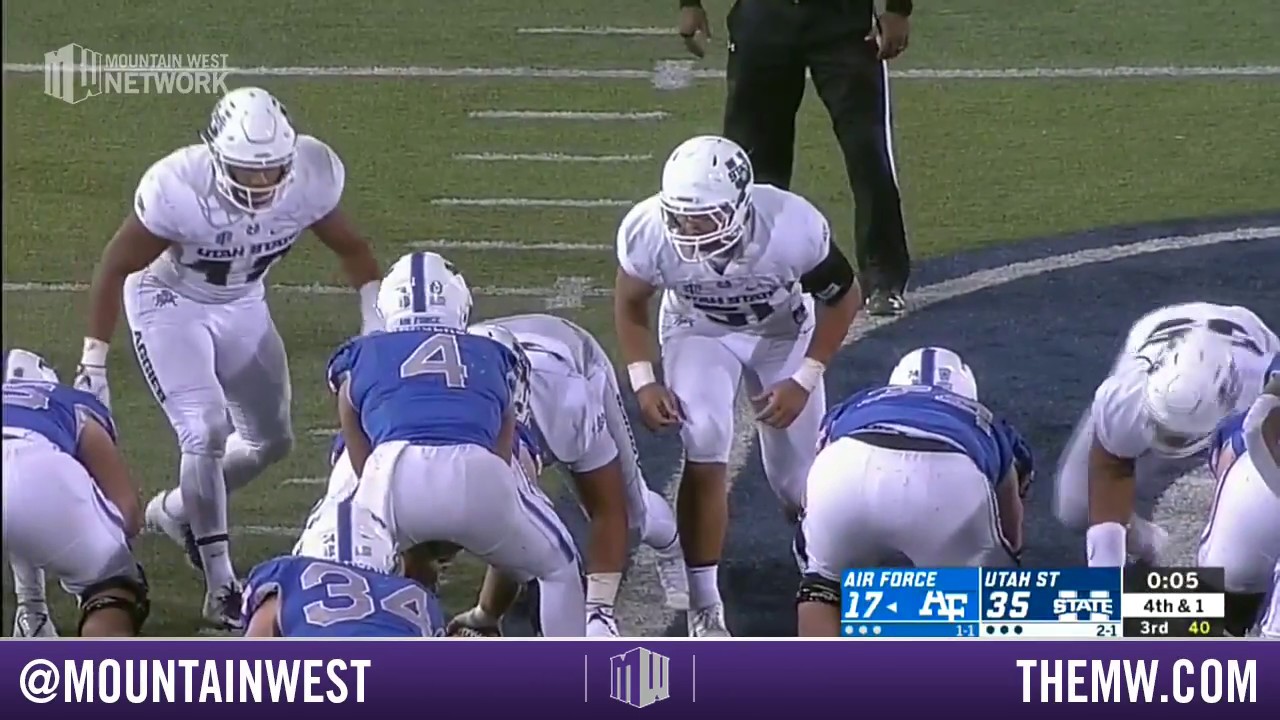 Condensed Game Air Force Falcons Vs Utah State Aggies Youtube