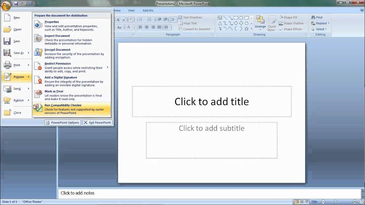 How to enable the developer tab in powerpoint - YouTube