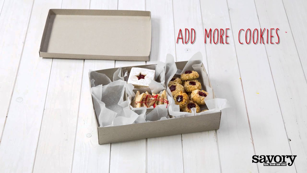 DIY Cookie Box - YouTube