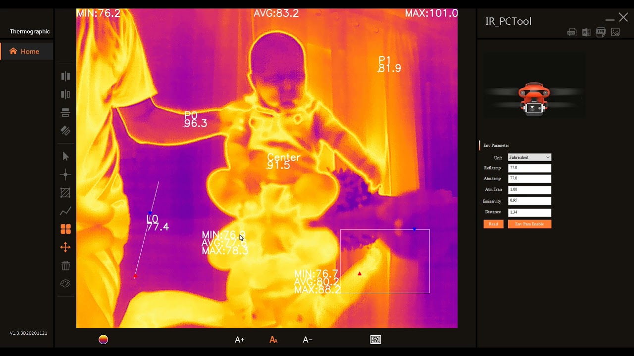 Autel IR PC Tool (Thermal Image Analysis) - Nine Ten Drones - YouTube