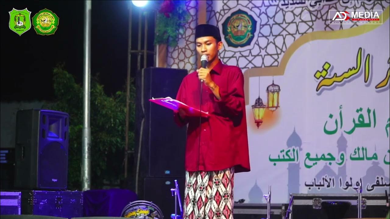 MC HAFLAH AKHIRUSSANAH KHOTMIL AL-QUR'AN & WISUDA AL-FIYAH IBNU MALIK - YouTube