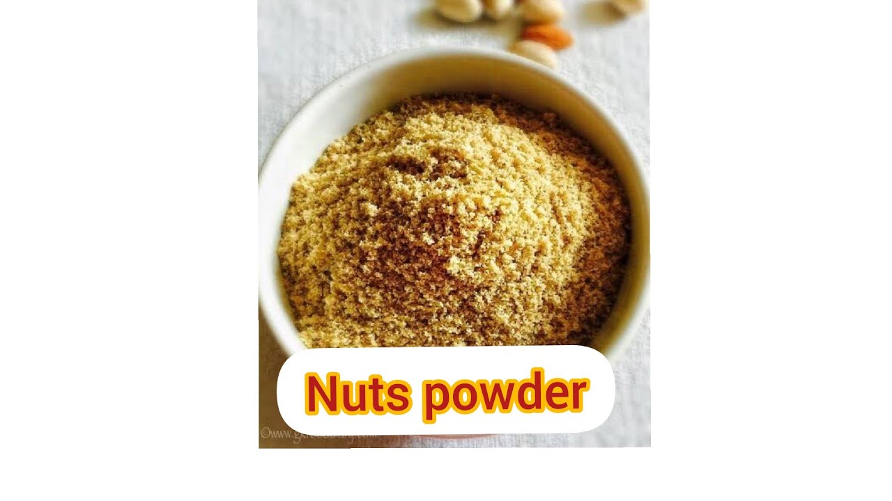Nuts powder for kids/weight gaining powder - YouTube
