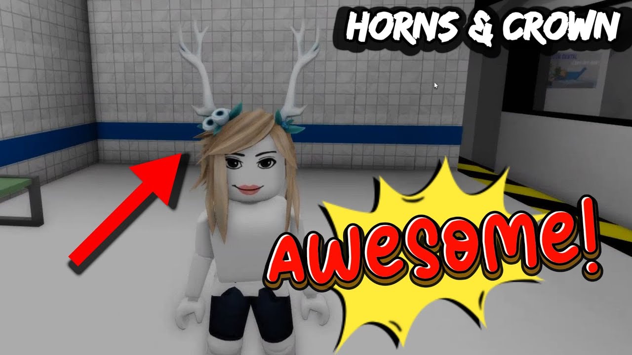 Brookhaven HAIR Horns & Crown ID Code (Outfit 2024 Roblox IDs) #roblox ...