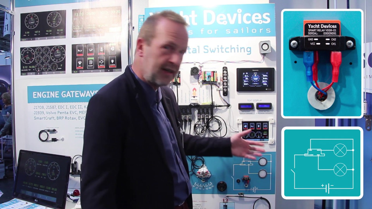 Das Yacht Devices SmartRelay YDSR-01 von Busse Yachtshop - YouTube