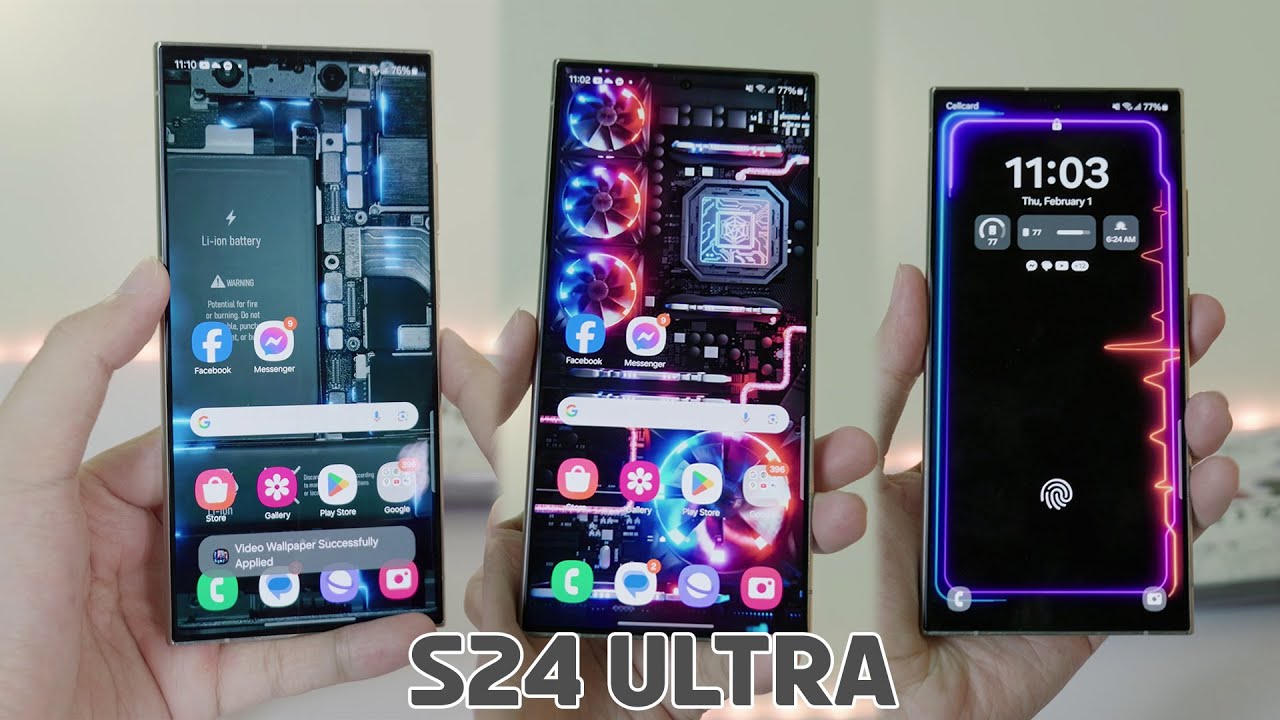 The BEST S24 Ultra Live Wallpaper You MUST HAVE - YouTube