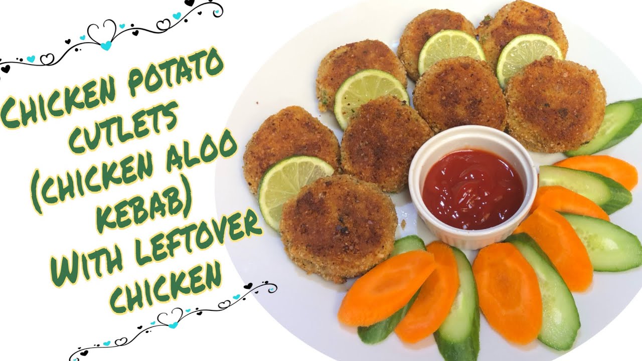 Chicken aloo kebab (chicken potato cutlet)—quick & delicious # ...