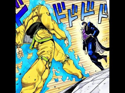 DIO VS Jotaro beatdown (N the jojo game)