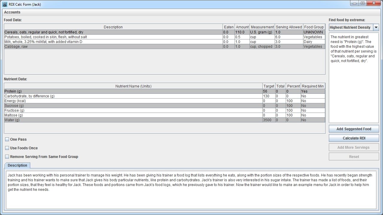RDI Calc Demo - 1. Tables overview - YouTube
