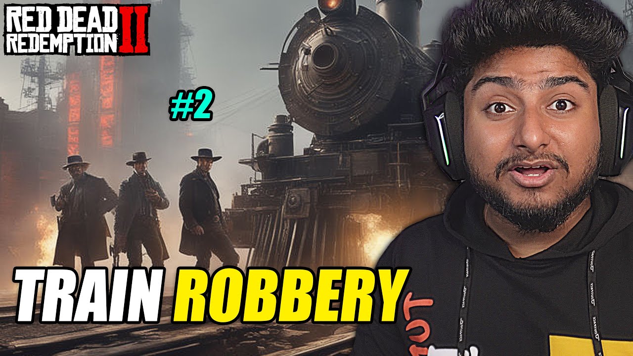 EPIC TRAIN ROBBERY | RED DEAD REDEMPTION 2 GAMEPLAY #2 - YouTube