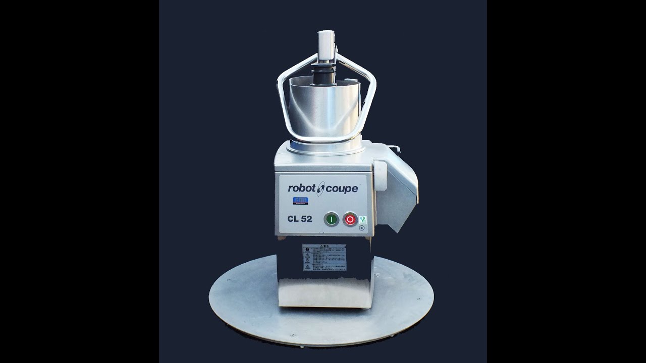 USED カスタム FOOD PROCESSOR ROBOT COUPE CL 52 - YouTube