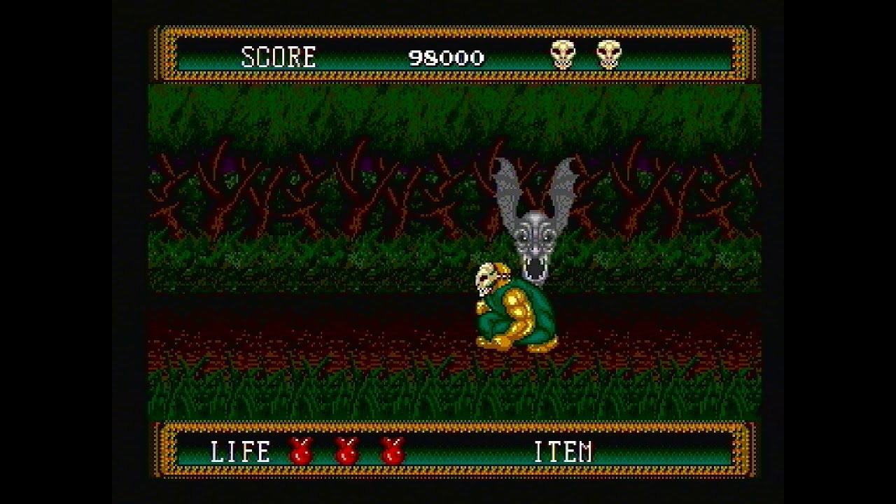 Splatterhouse 2 - New final boss slide strategy - YouTube