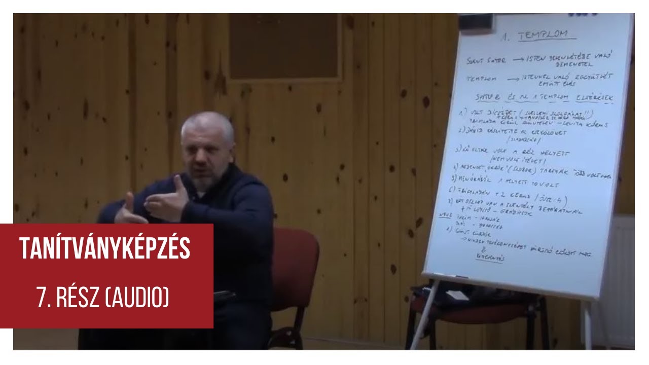 Tanítványképzés 7. rész - Ószövetség áttekintése - Rostás Zoltán - YouTube