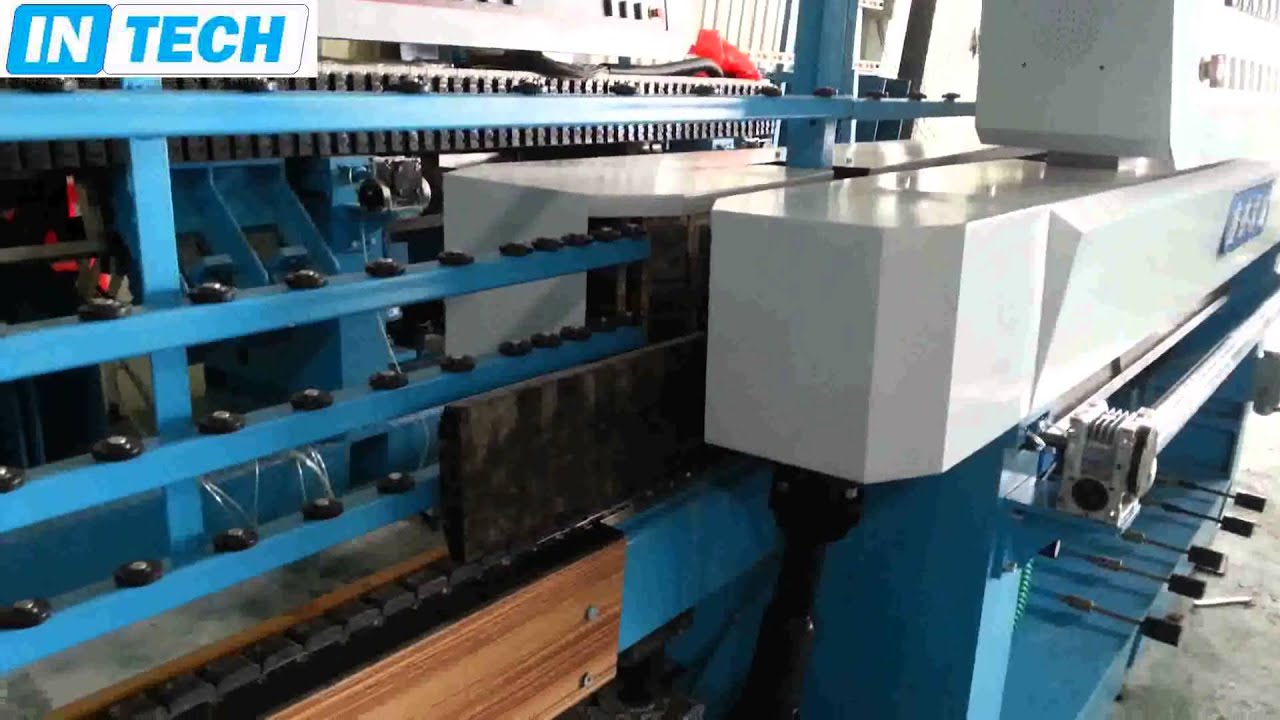 Vertical automatic stone profile machine - YouTube