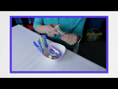 Clamping Clothes Pins (Practical Life Activity) | Casa Digitale - YouTube
