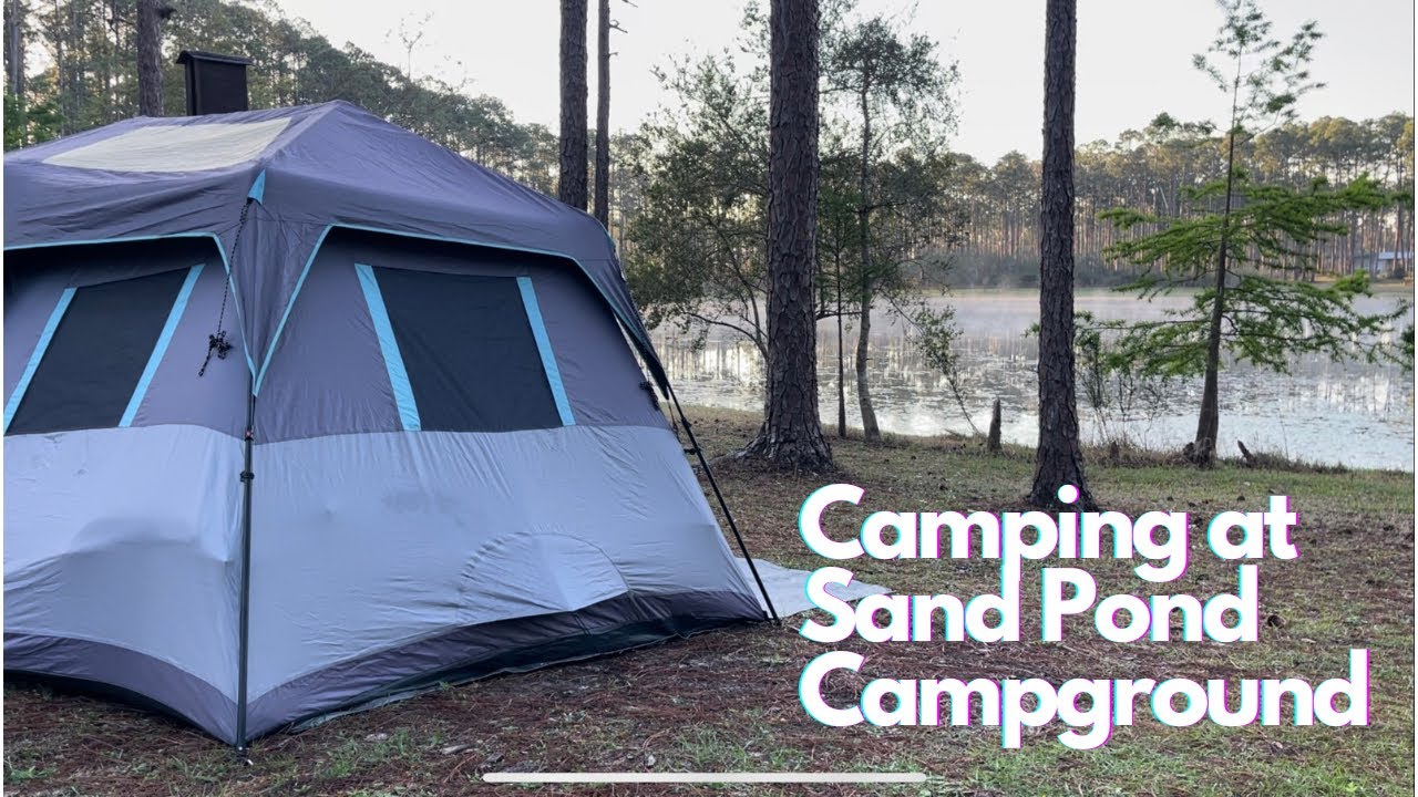 Camping at Sand Pond Campground - YouTube