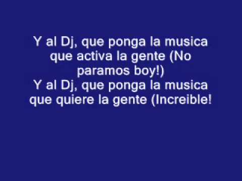 Pa romper la Discoteca Lyrics - YouTube