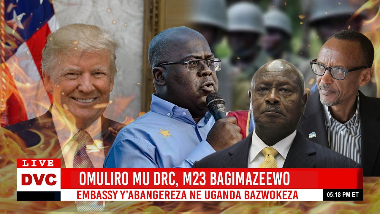 BREAKING: OMULIRO MU DRC ABAYEEKERA BAGWAAWO, EMBASSY YABANGEREZA NE ...