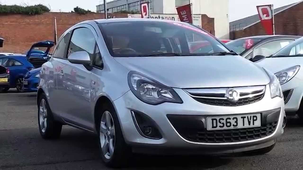 2013 63 Plate Vauxhall Corsa 1.2 16V Sxi 3dr Inc Air con Alloys And ...