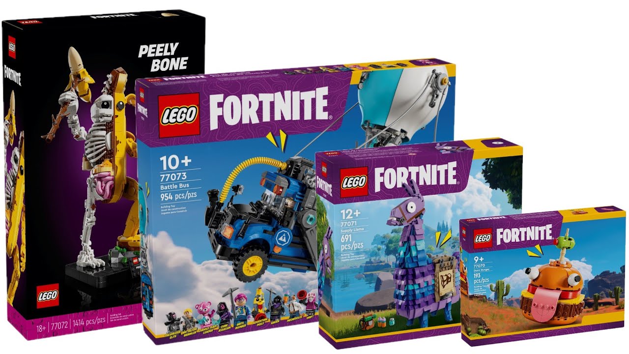 All LEGO Fortnite sets 2024 Compilation/Collection Speed Build - YouTube
