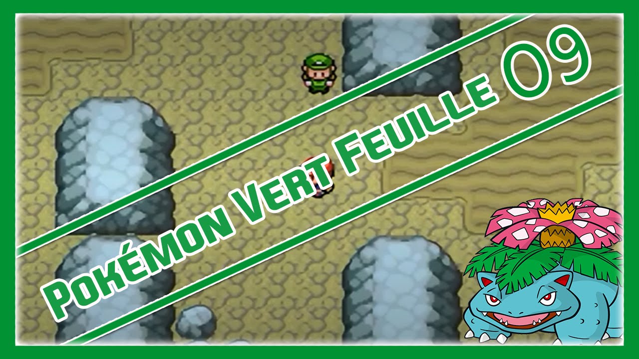 Pokémon Version Vert Feuille - Let's Play Episode 9 - " La Grotte sans ...