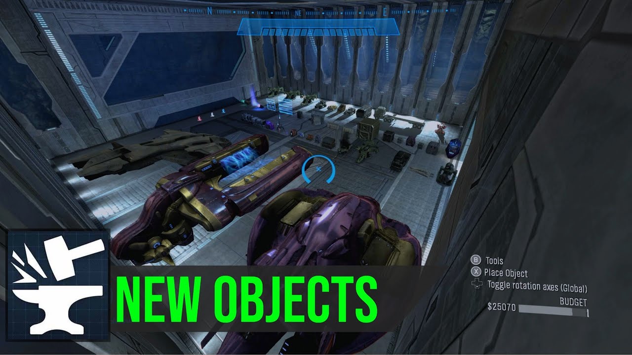 Very quick look at ALL the NEW forge objects in Halo Reach (MCC) - YouTube