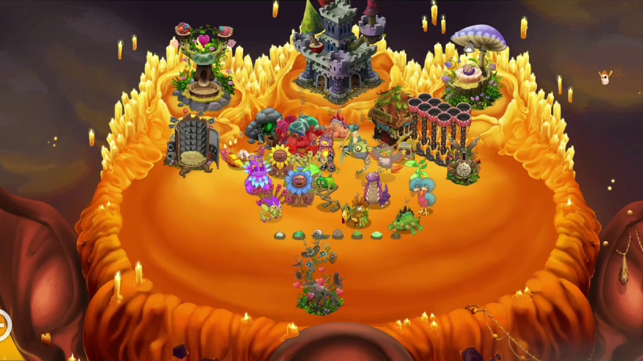 Fire Haven, but the Fire Monsters are muted - YouTube