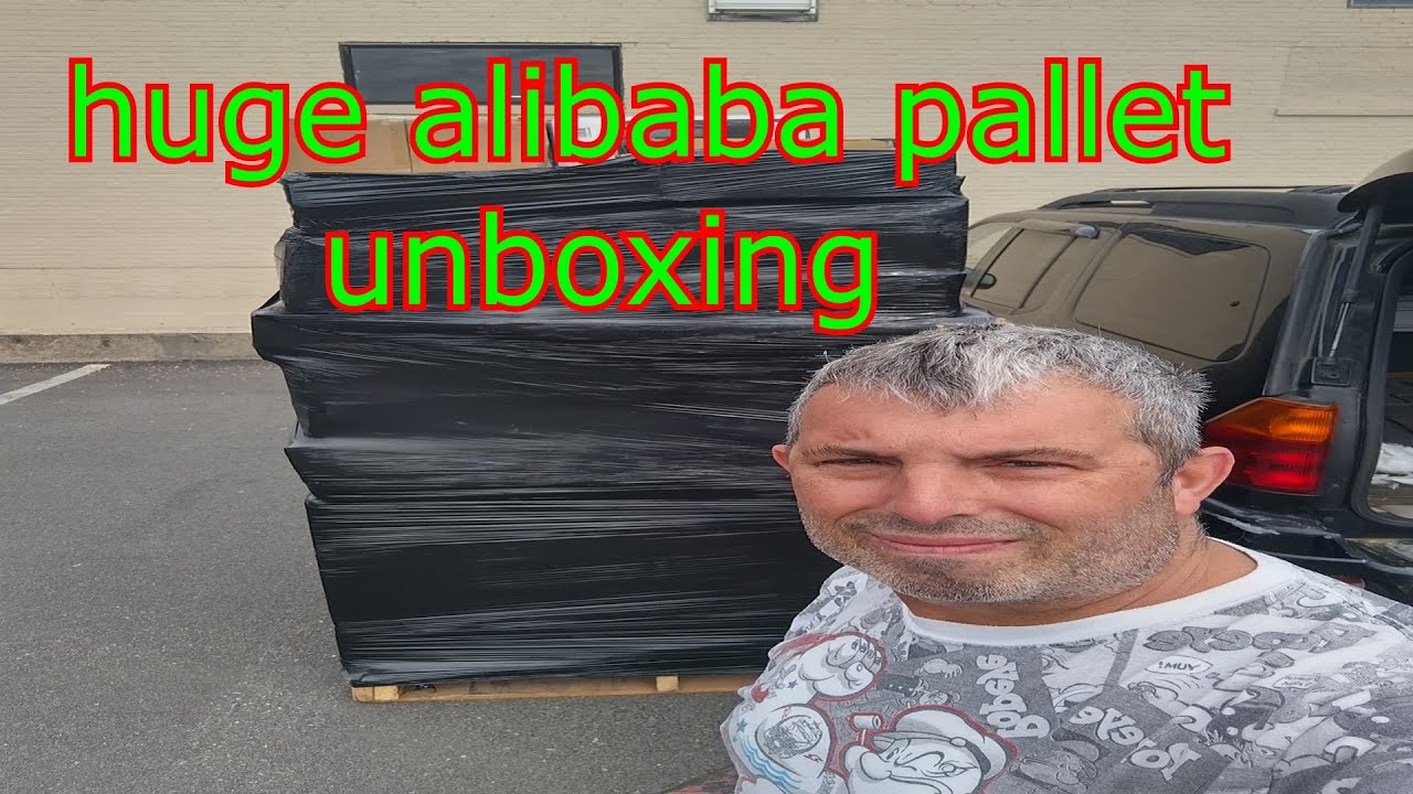 huge alibaba pallet unboxing wow must see - YouTube