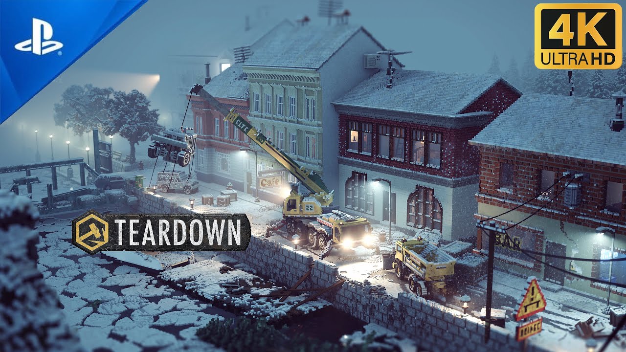 TEARDOWN Gameplay (PS5) | This Realistic Destruction Game is So FUN ...