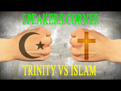 The Trinity vs islam Full Debate - Speakers Corner - London Hyde Park