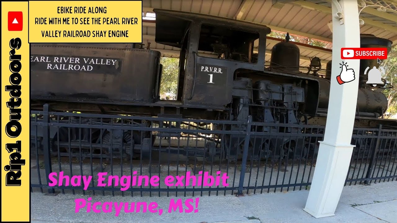 Ebike ride along to visit the Shay Engine Exhibit - YouTube