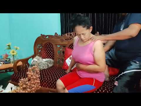 Adikku dipijat suamiku 