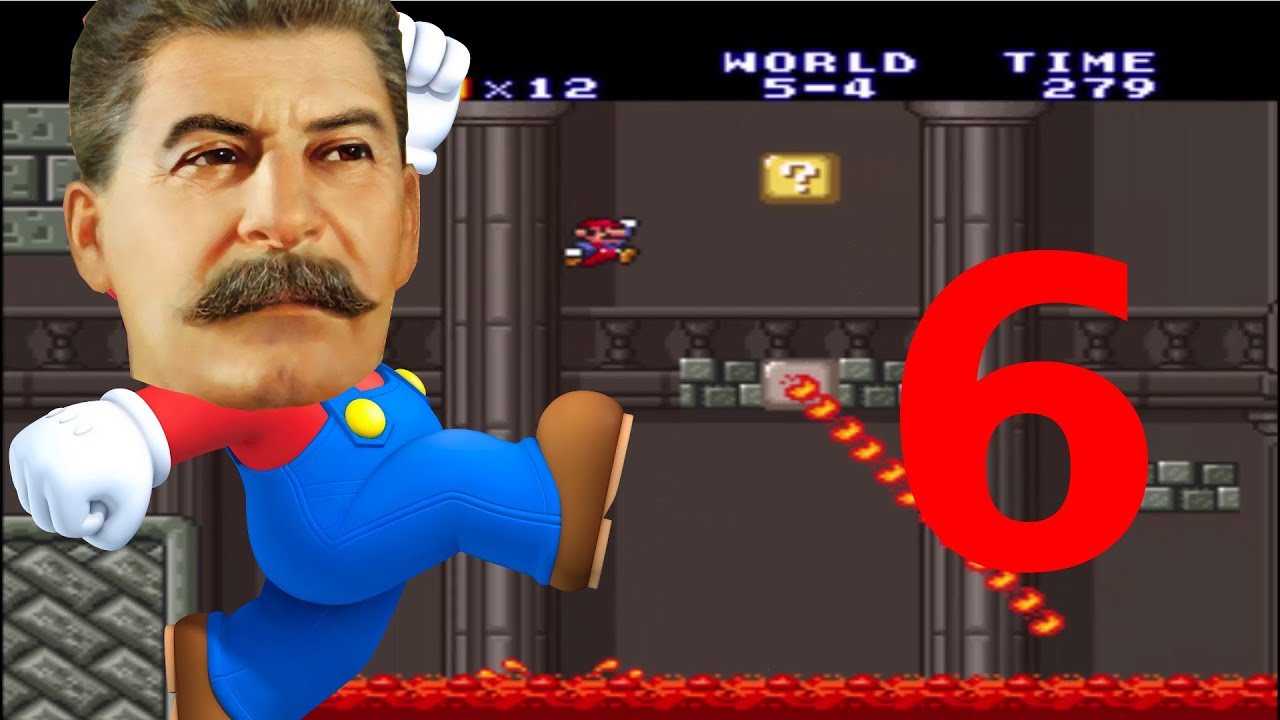 Stalin Plays Super Mario Bros - Part 6: Can Stalin Beat World 5? - YouTube