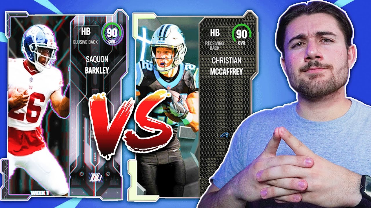 Saquon Vs. CMAC! Who Is The Best RB In Madden 23? - YouTube